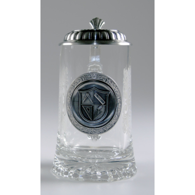 Glas-Bierseidel "Maurer"